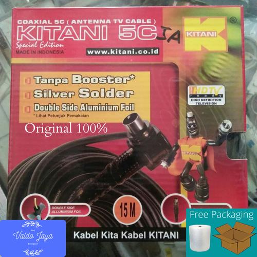 Jual KITANI Kabel Antena Siap Pakai kabel TV ORIGINAL 10m 15m 20m 25m ...