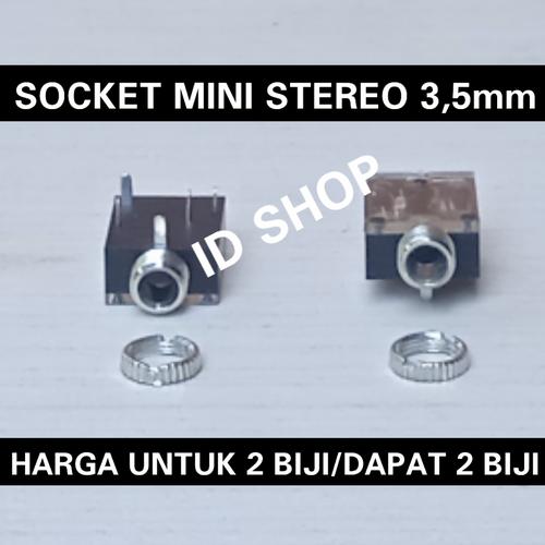 Jual MINI Socket 3,5mm Stereo Soket KECIL 3.5mm STEREO Harga Utk 2 Biji ...