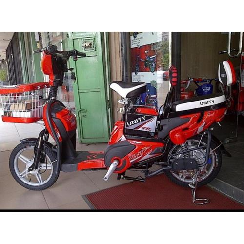 Jual Sepeda Listrik Unity SNI Ada Boncengan Keranjang Free Ongkir ...