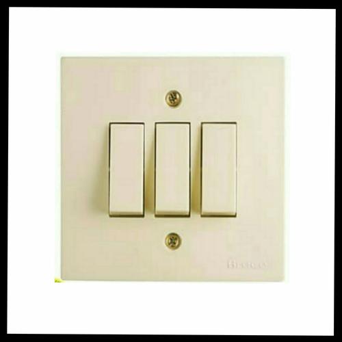 Jual IB Saklar Triple Broco 6613 Saklar Isi 3 Tanam Tembok - Kota ...
