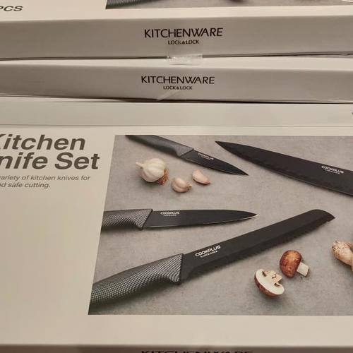 Jual LocknLock - Pisau Set Cookplus 5PCS - Black (CKK101S5BLK ...