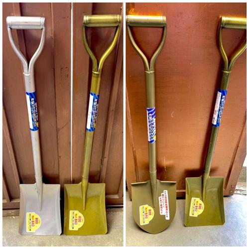 Jual Sekop pasir gagang besi runcing & rata Skop lancip Skop plat japan ...