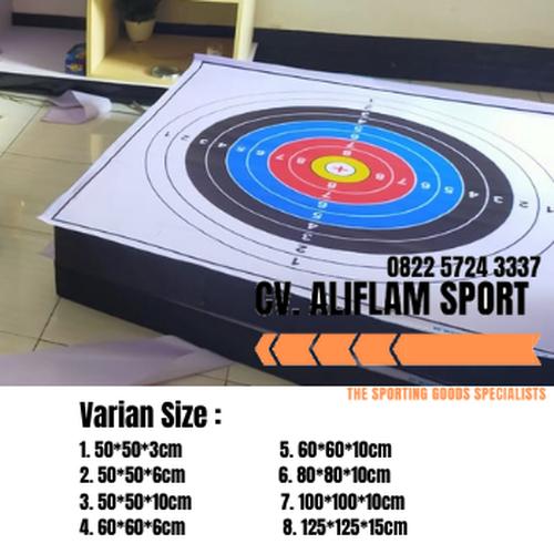 Jual Papan Panahan Target Bantalan Besar PLUS Face Target Panah Archery ...