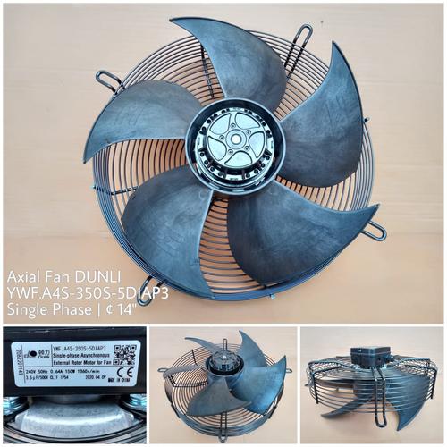 Jual Axial Fan Dunli YWF.A4S-350S (14″ – 220V – 1 phase) - Kota ...