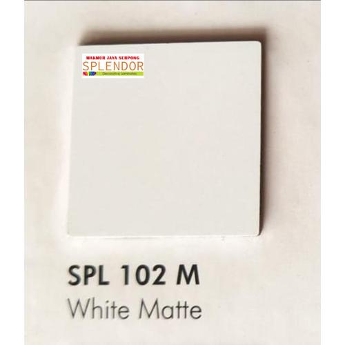 Jual HPL PUTIH DOFF SPLENDOR White Matte SPL 102 M HPL BERKUALITAS ...