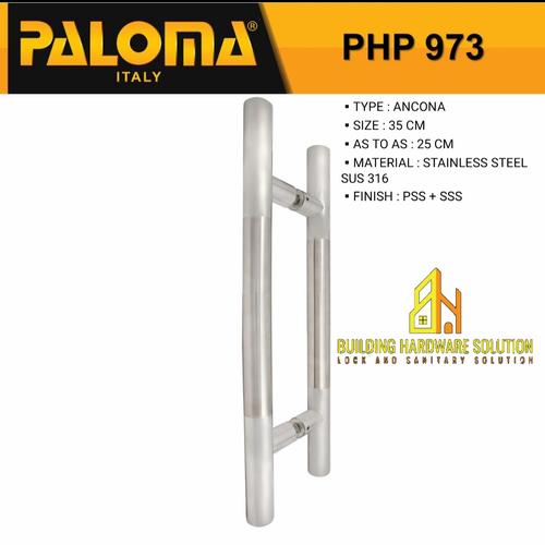 Jual TARIKAN GAGANG PULL HANDLE PINTU PALOMA ANCONA 350MM SSS+PSS / PHP 973 - Jakarta Barat ...