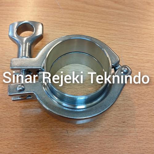 Jual Clamp ferrule sanitary SS304 Complete size 6" / Ferrule Set ...