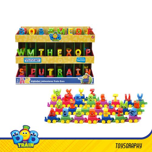 Jual Bob The Train Alphabet Adventures Train Cars ABC Kereta Mini ...