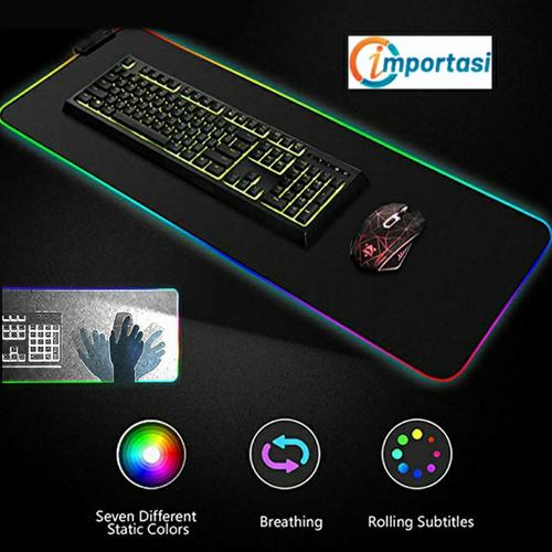 Jual Mouse Pad Gaming Glowing RGB LED High Sensitivity Ukuran Large ...