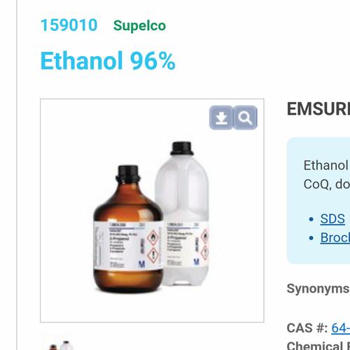 Jual ethanol 96% 2.5l 159010 Merck - Jakarta Timur - Kimia Analis ...