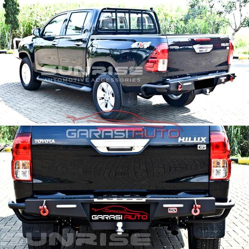 Jual Towing Belakang Besi Mobil Hilux Bumper Tanduk Original RHINO ...