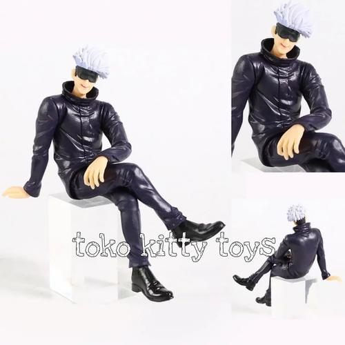 Jual FIGURE JUJUTSU KAISEN GOJO SATORU - duduk - Jakarta Barat - kitty ...
