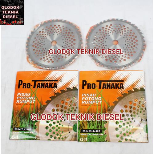 Jual PISAU POTONG RUMPUT PRO TANAKA BULAT 40T ORIGINAL - PAZTO 80 T ...