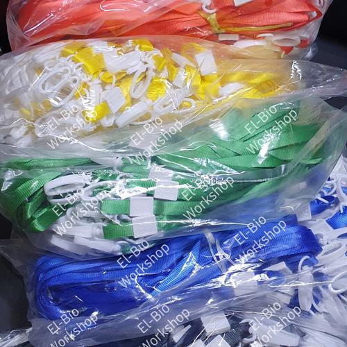 Jual tali id card 1cm - Biru - Jakarta Utara - elbio workshop | Tokopedia