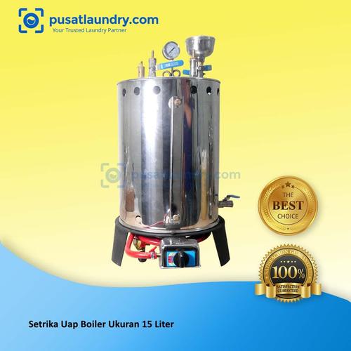 Jual Setrika uap boiler 15L Laundry Konveksi 15 L Lengkap 1 Set ...