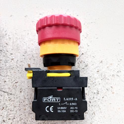 Jual Push Button Emergency 22mm LA115 series Fort - Kota Tangerang ...