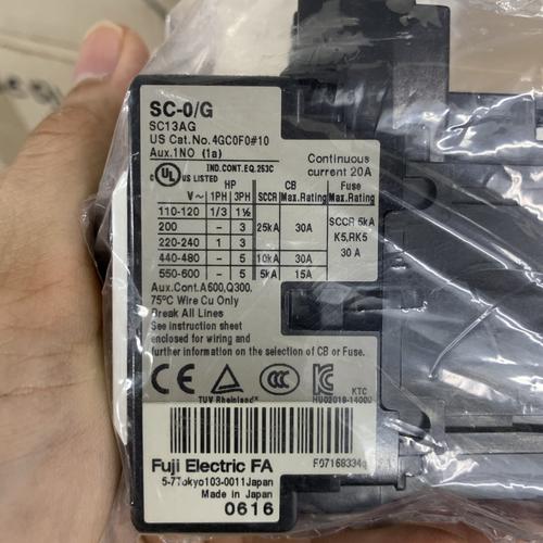 Jual Contactor DC FUJI SC-0/G 24VDC 110DC 220VDC - 24vdc - Jakarta ...