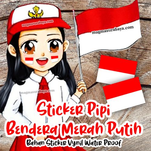 Jual Sticker Pipi Bendera Merah putih - stiker - Kota Surabaya - Cetak ...