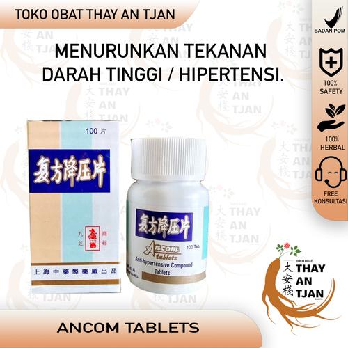 Jual ANCOM TABLET | OBAT DARAH TINGGI | OBAT HIPERTENSI - Kota ...