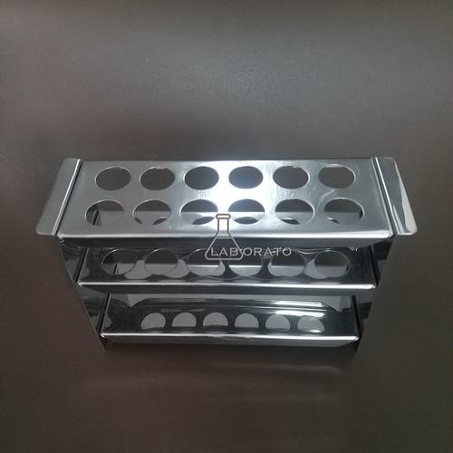 Jual RAK TABUNG REAKSI STAINLESS 18MM, 12 LUBANG - Kota Bandung ...