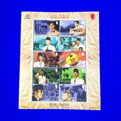 Jual Perangko/Prangko Presiden Soekarno 100th BUNG KARNO "Cinderella ...