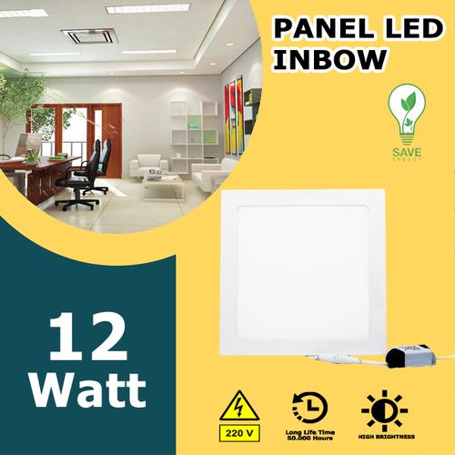 Promo Panel LED 12 Watt Inbow Lampu Downlight Panel LED Kotak - 3 Watt ...