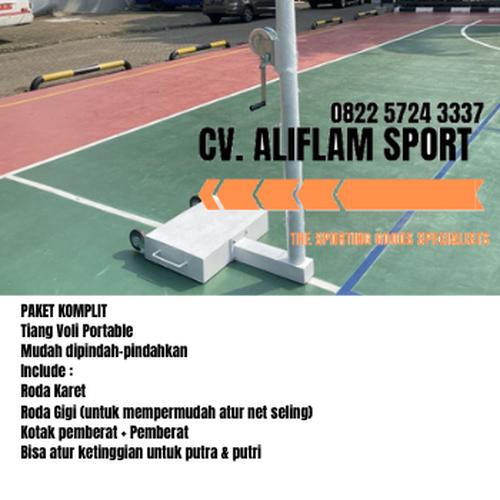 Jual Tiang Voli Portable Murah RTV-P01 Tiang Bola Voli Lapangan Grosir ...