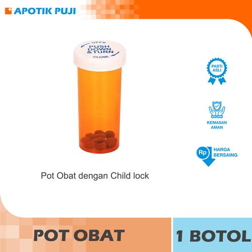 Jual POT OBAT ORANGE / WADAH URINE / POT SALEP / POT URIN 50cc GROSIR ...