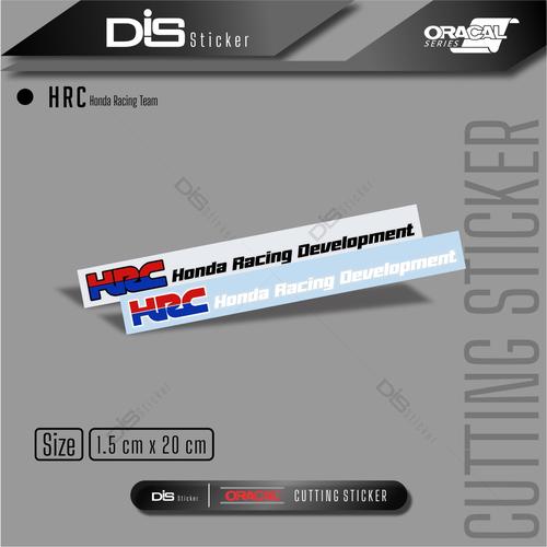 Jual Stiker Cutting Honda HRC / Honda Racing Development - Kota Depok ...