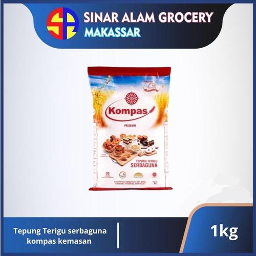 Jual Tepung Terigu serbaguna kompas kemasan 1kg - Kota Makassar - Sinar ...