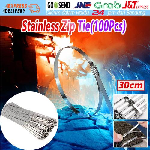Jual Kabel Ties Besi Stainless Cable Klip Kabel Tali Kawat Kabel Cable ...