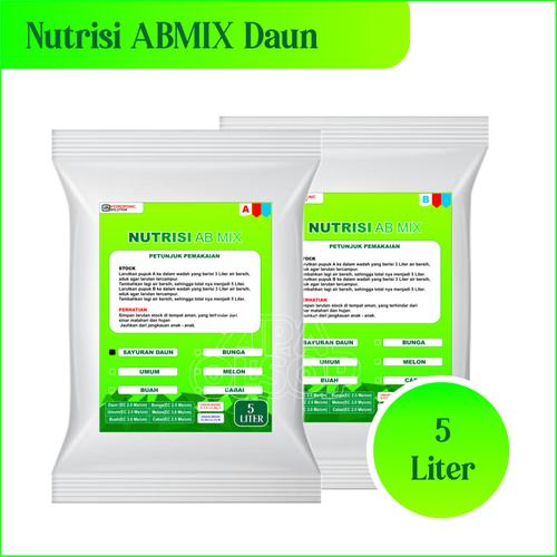 Jual nutrisi ab mix sayuran daun 5 liter - Kota Surabaya - ZIPA_OLSHOP ...