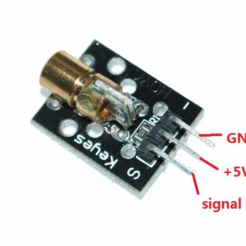 Jual Laser Head Diode Transmitter Sensor Module 5V 650nm for Arduino ...