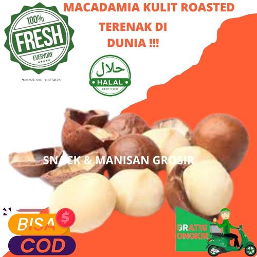 Jual kacang makadami kulit roasted/500 gram - Jakarta Barat - Snack dan ...
