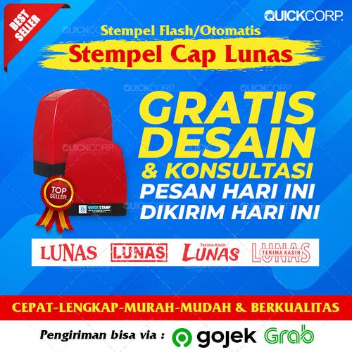 Jual Stempel Lunas, Stempel Cap Lunas, Stempel Otomatis, Stampel Flash ...