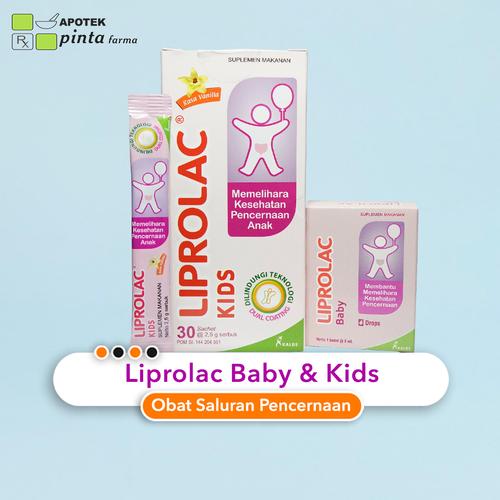 Jual Liprolac Kids 2,5 gram Per Sachet / Liprolac Drops - Per Sashet ...