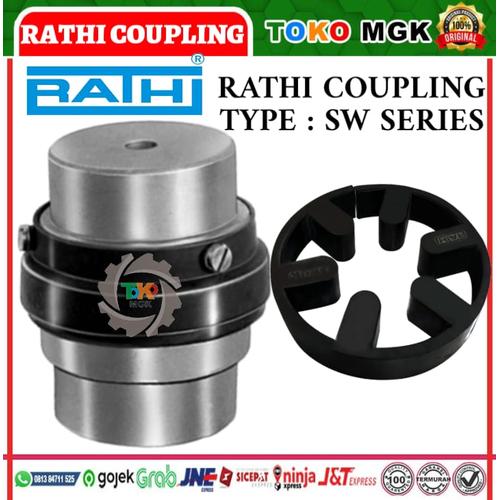 Jual RATHI SW-150 MAX.BORE 48mm RATHI COUPLING COMPLETE SET - HUB ...