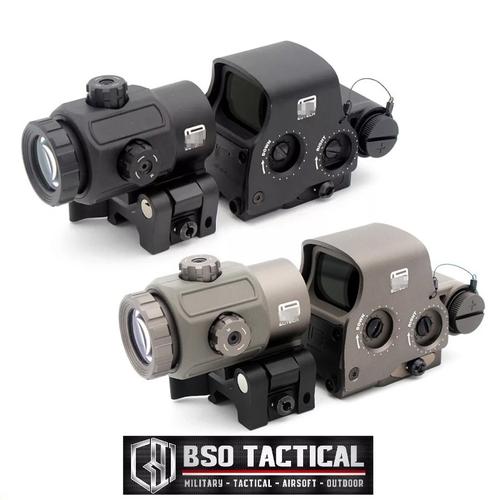 Promo Holosight EOT EXPS 3-2 558 Combo G43 Magnifier AEG GBBR Scope Sight - Black - Kota ...