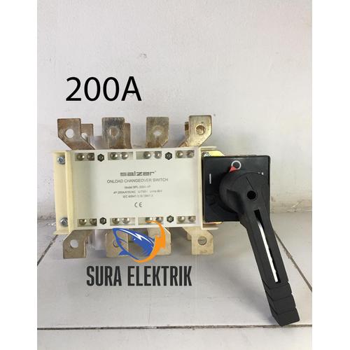 Jual COS/Change Over Switch/Ohm Saklar Salzer 4P 200A (I-0-II) - Kota Surabaya - Sura Elektrik ...