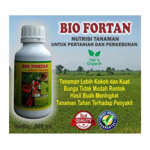 Jual Nutrisi Tanaman BIO FORTAN Cocok untuk Pertanian dan Berkebun ...