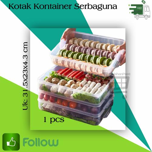 Jual Kotak Kontainer Makanan Kulkas / Storage Food Box / Kotak ...