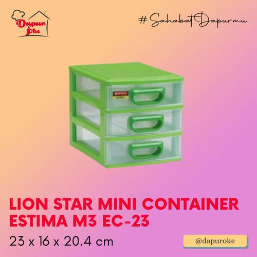 Jual Lion Star Midi Container Estima M3 EC-23 / Laci Kecil - Biru ...