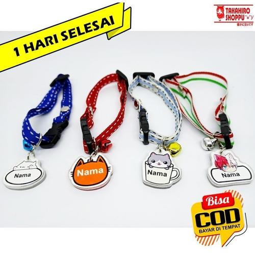 Jual Kalung Kucing MOTIF UNIK Custom Nama Logo (Cat Tag) - Kota Bandung ...