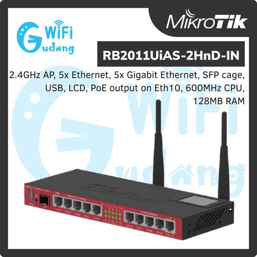 Jual Mikrotik Routerboard RB2011UiAS-2HnD-IN Wireless Router - Jakarta ...