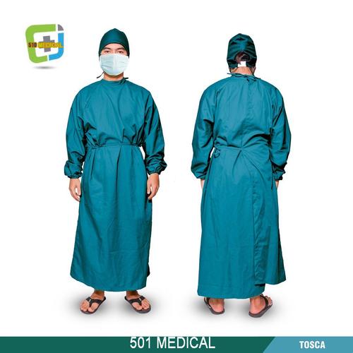 Jual APD GOWN SURGICAL JUBAH OPERASI GOWN PARASUT BAJU DOKTER APD ...