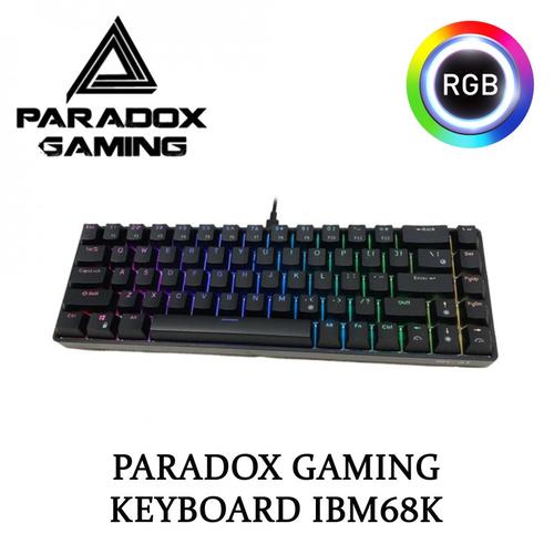 Jual Keyboard Paradox Gaming GHOST IBM68K - BLACK, Blue SW - Jakarta ...