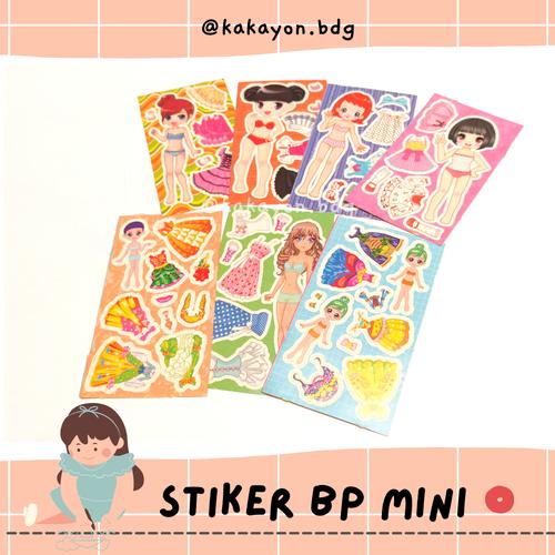 Jual Stiker BP / Mainan Bongkar Pasang / Tradisional Jadul - Orang ...