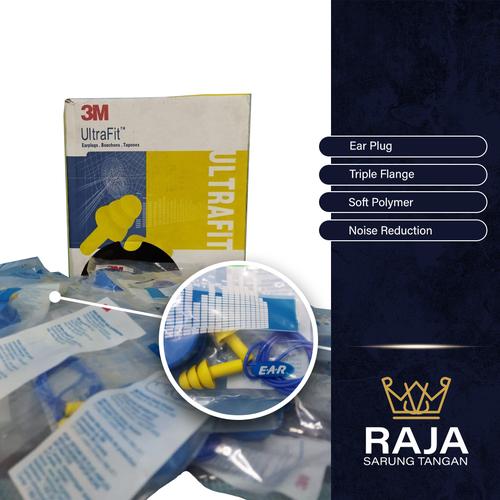 Jual Sumbat Telinga 3M Ear-plug UltraFit 4004/ tipe casing dan tali ...