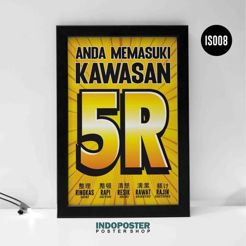 Jual Poster K3 Safety Quality Anda Memasuki Kawasan 5R 5S - Kab ...