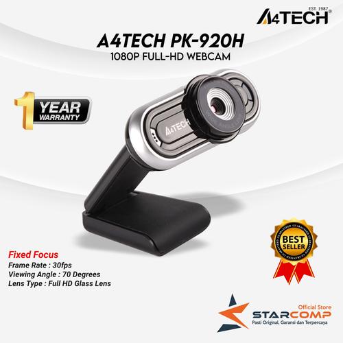 Jual Webcam A4tech PK-920H Full HD 1080P - With Digital Mic PK920H ...